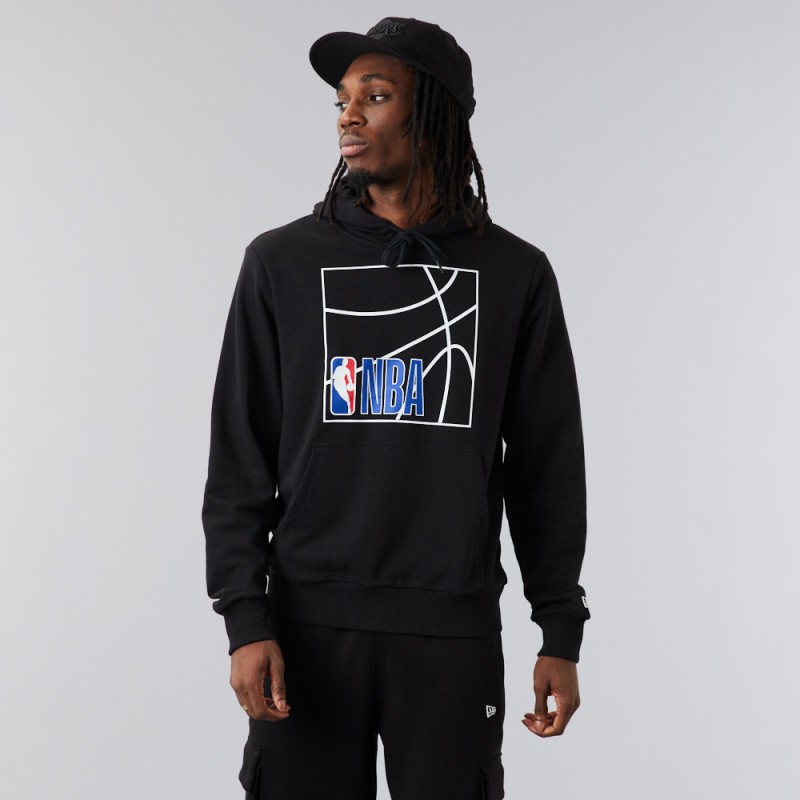 New Era NBA Logo Court Hoodie