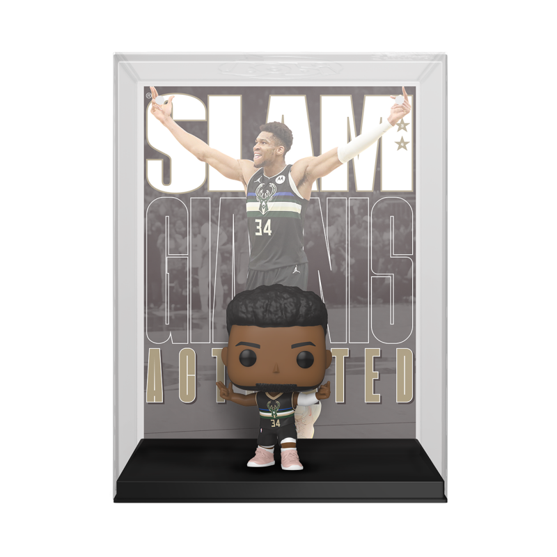 Funko NBA pop Slam cover de Giannis Antetokounmpo